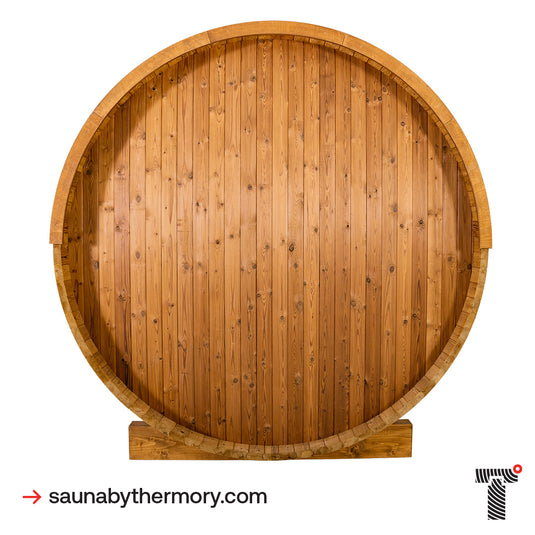 Thermory 6 Person Barrel Sauna No. 63 DIY Kit – Superior Saunas