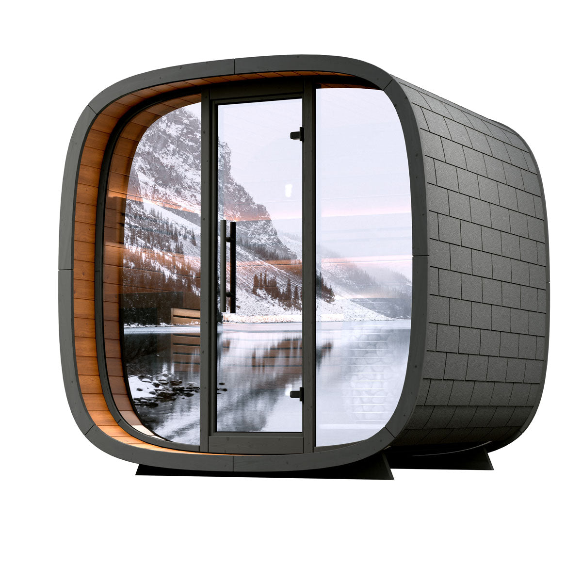 Leil, Round Cube Mini DIY Sauna kit – Superior Saunas
