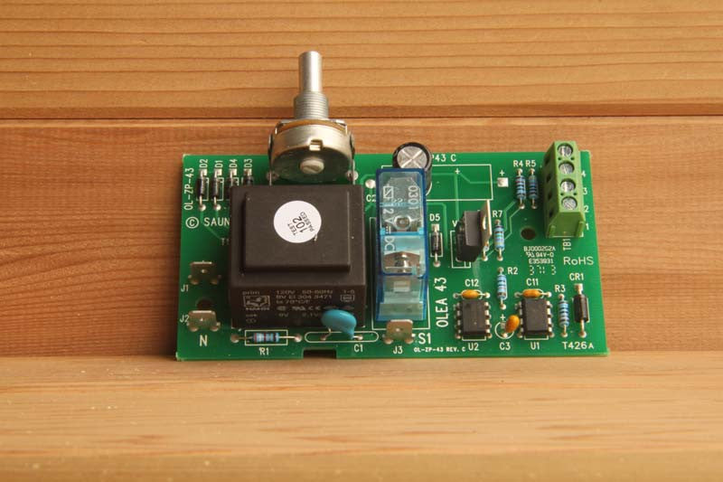Thermostat Circuit Board for SC sauna controls, Saunatec heaters 3210 ...