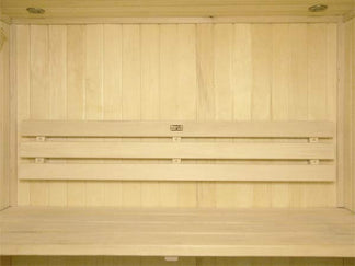 Standard Backrest Basswood – Superior Saunas